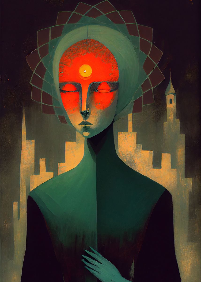 'Dogma' Poster, picture, metal print, paint by Polymath Prints | Displate