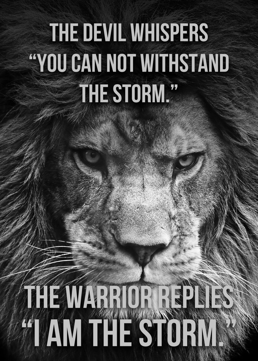 'the devil whispers' Poster, picture, metal print, paint by ...