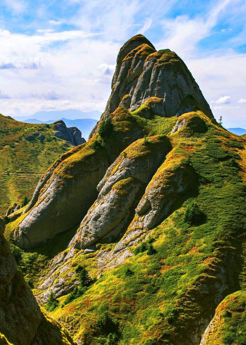 'HILL VIEW' Poster, picture, metal print, paint by LuckStory | Displate