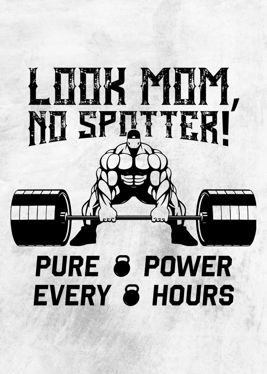 'Pure Power Every Hours' Poster, picture, metal print, paint by crbn ...
