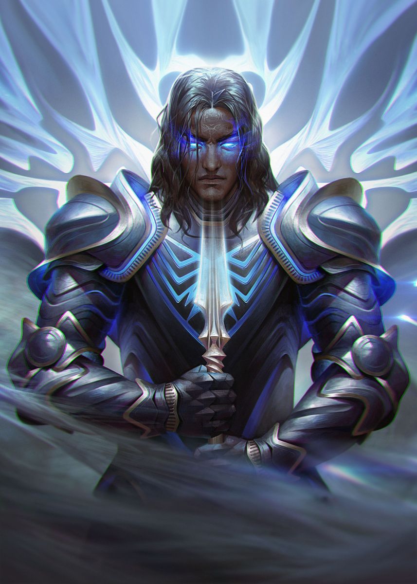 'Kaladin Windrunner Portrai' Poster, picture, metal print, paint by ...