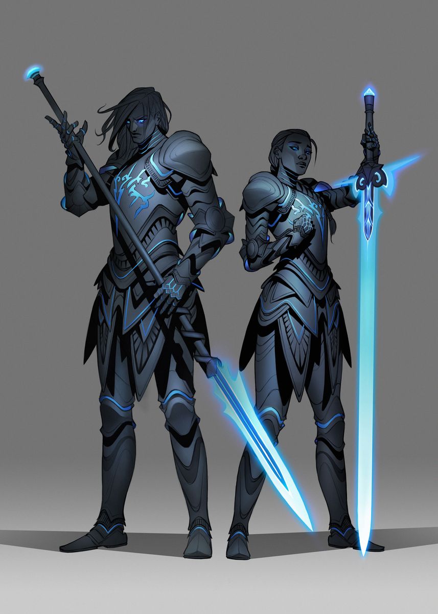 'Windrunners' Poster, picture, metal print, paint by Petar Penev | Displate