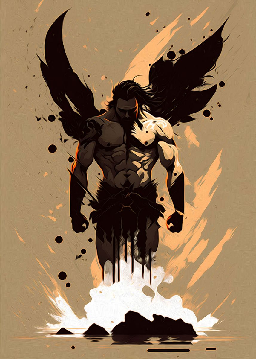 'Typhon' Poster, picture, metal print, paint by Sabiqul Fahmi | Displate