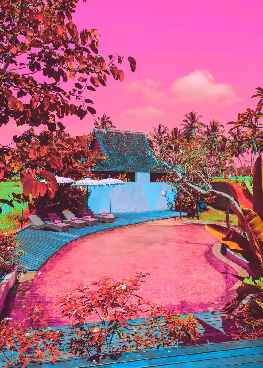 'Momentary Bliss' Poster, picture, metal print, paint by Braxxaz | Displate