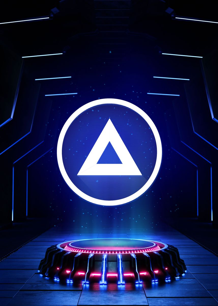 'crypto' Poster, picture, metal print, paint by Trending Awesome ...