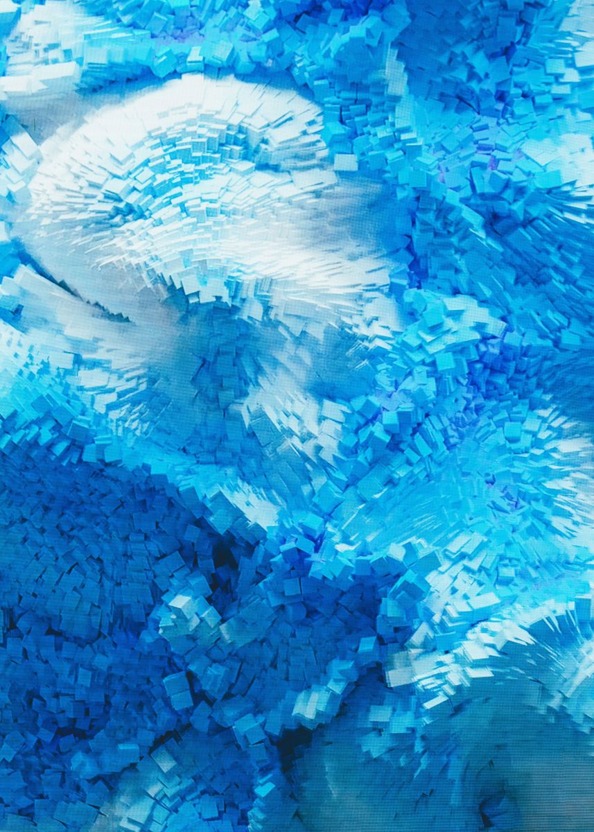 'continuous cube' Poster, picture, metal print, paint by Travel Travel ...