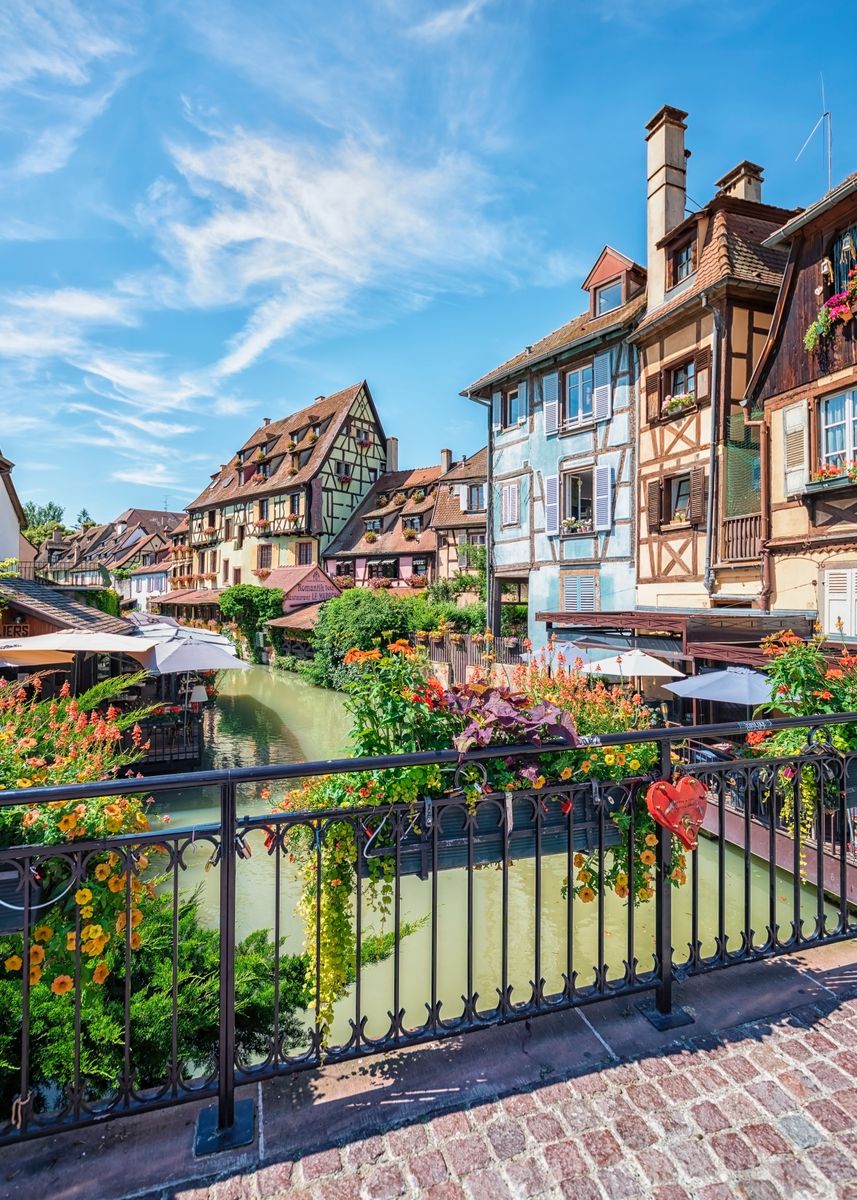 'Colmar City' Poster, picture, metal print, paint by Mango Art | Displate