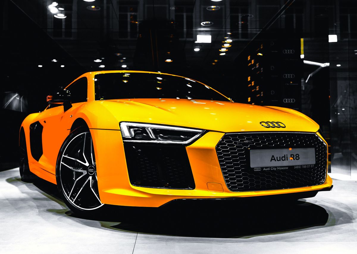 'Audi R8' Poster by Supri GTR | Displate