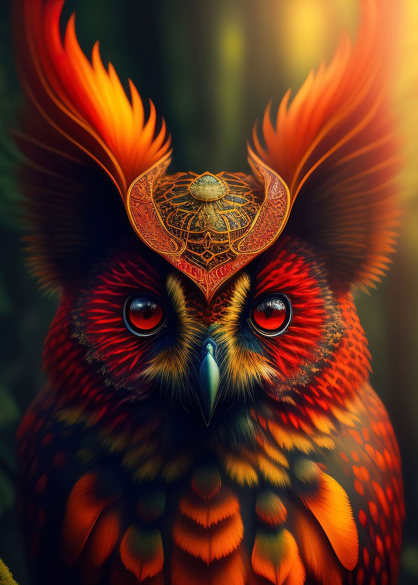 'The hybrid of Spider red' Poster, picture, metal print, paint by Swan ...
