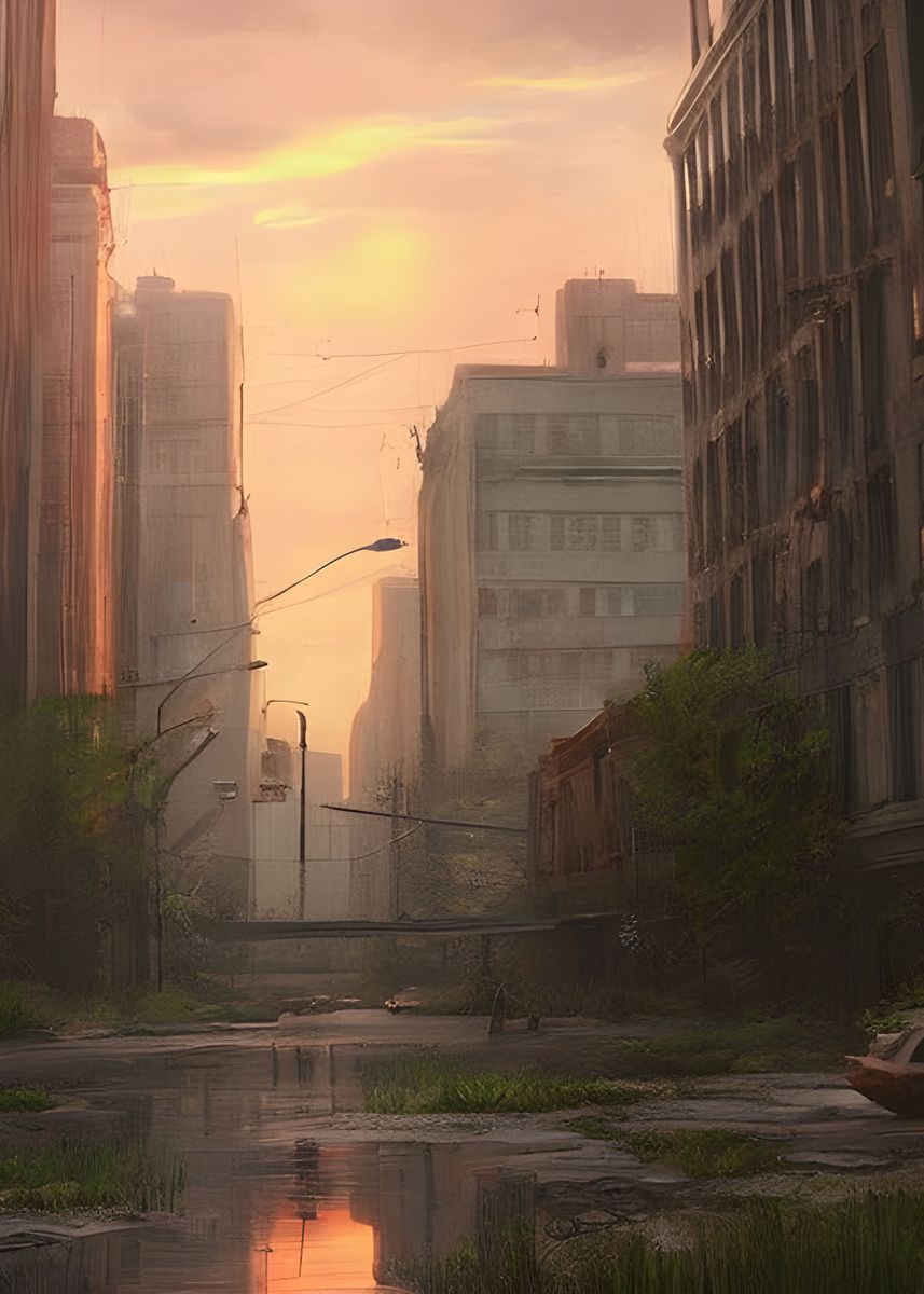 'Survival is the exception' Poster, picture, metal print, paint by Pixxelworks Florian Schaller ...