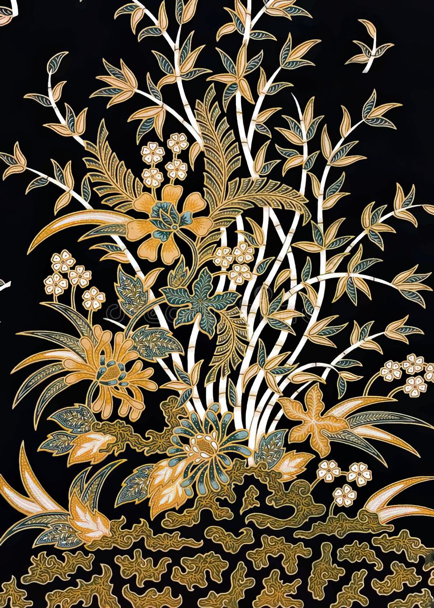 'Batik Indonesian' Poster by gondt droon | Displate