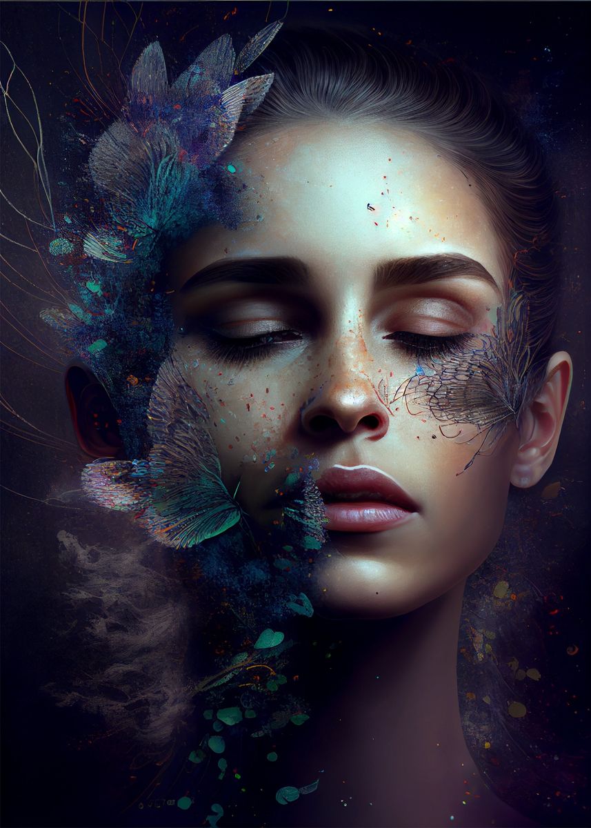 'Venus / Aphrodite' Poster, picture, metal print, paint by Vendzi ...