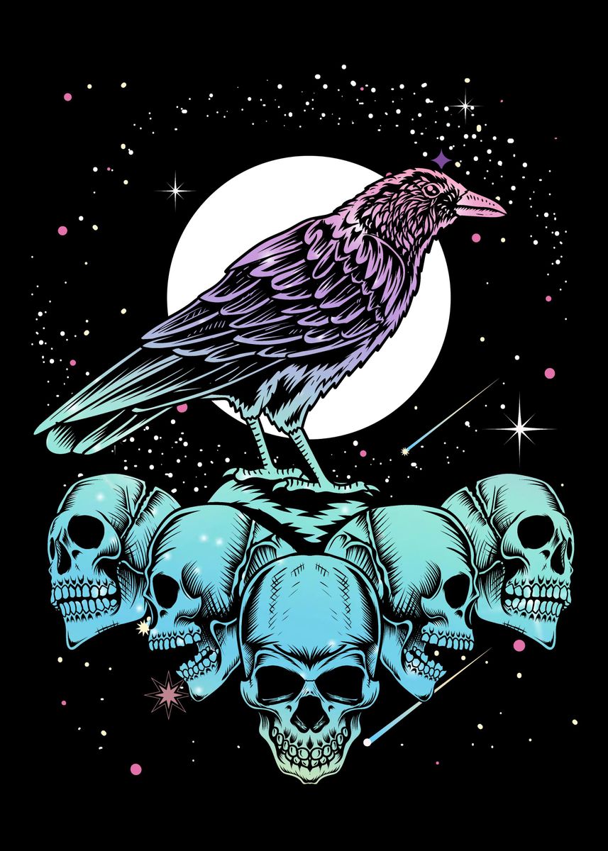 'Gothic' Poster by CrazySquirrel | Displate