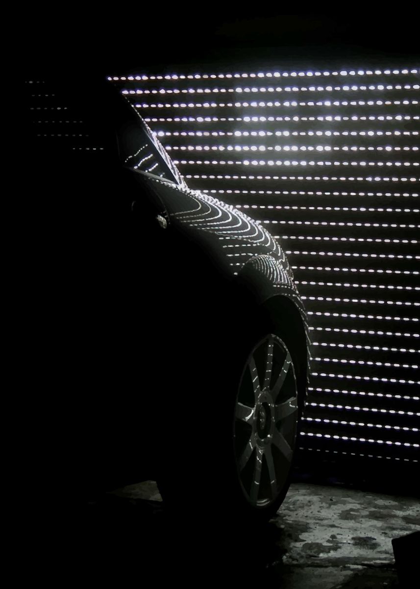 'car' Poster, picture, metal print, paint by Suhail caem | Displate