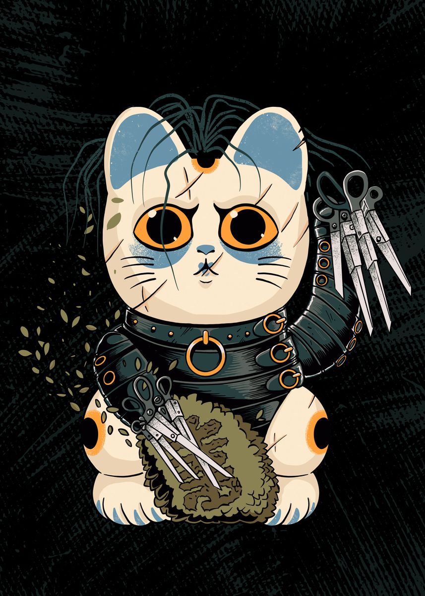 'Lucky cut' Poster, picture, metal print, paint by Pepe Rodriguez ...