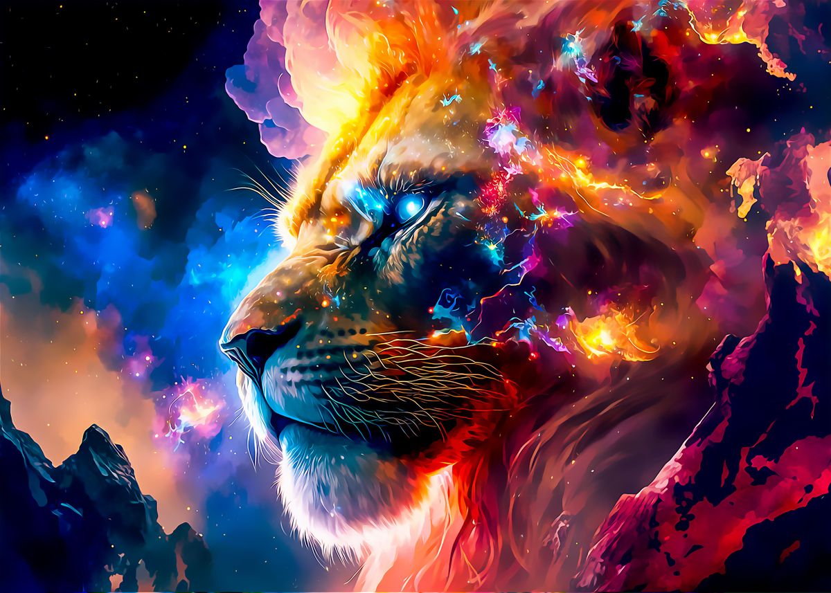 'Lion' Poster by minh doan | Displate