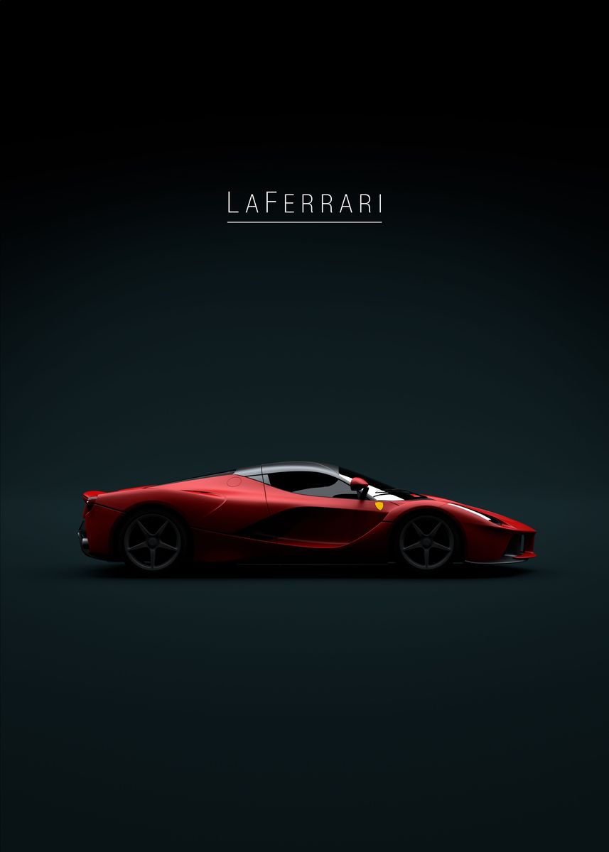 '2013 Ferrari LaFerrari ' Poster, picture, metal print, paint by 21 MXM ...