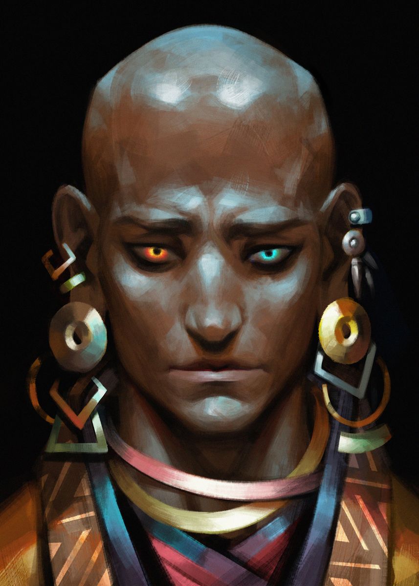 'Harmony ' Poster, picture, metal print, paint by Petar Penev | Displate