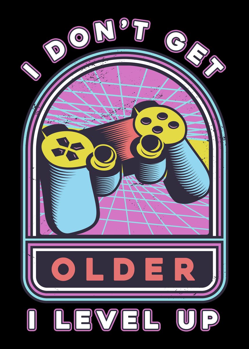 'Video Games' Poster, picture, metal print, paint by CrazySquirrel ...