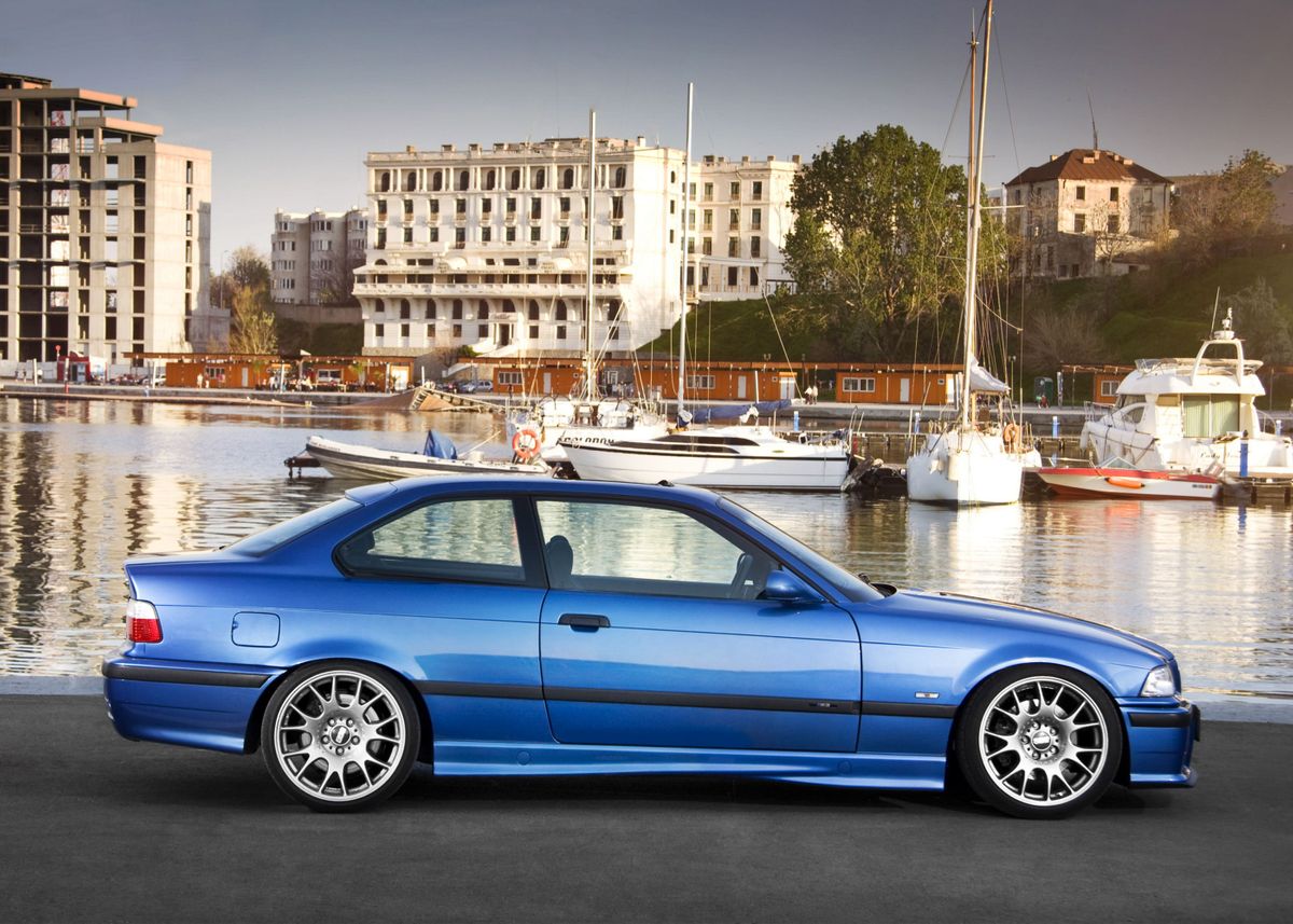 'bmw m3 E36' Poster by Monster Car | Displate