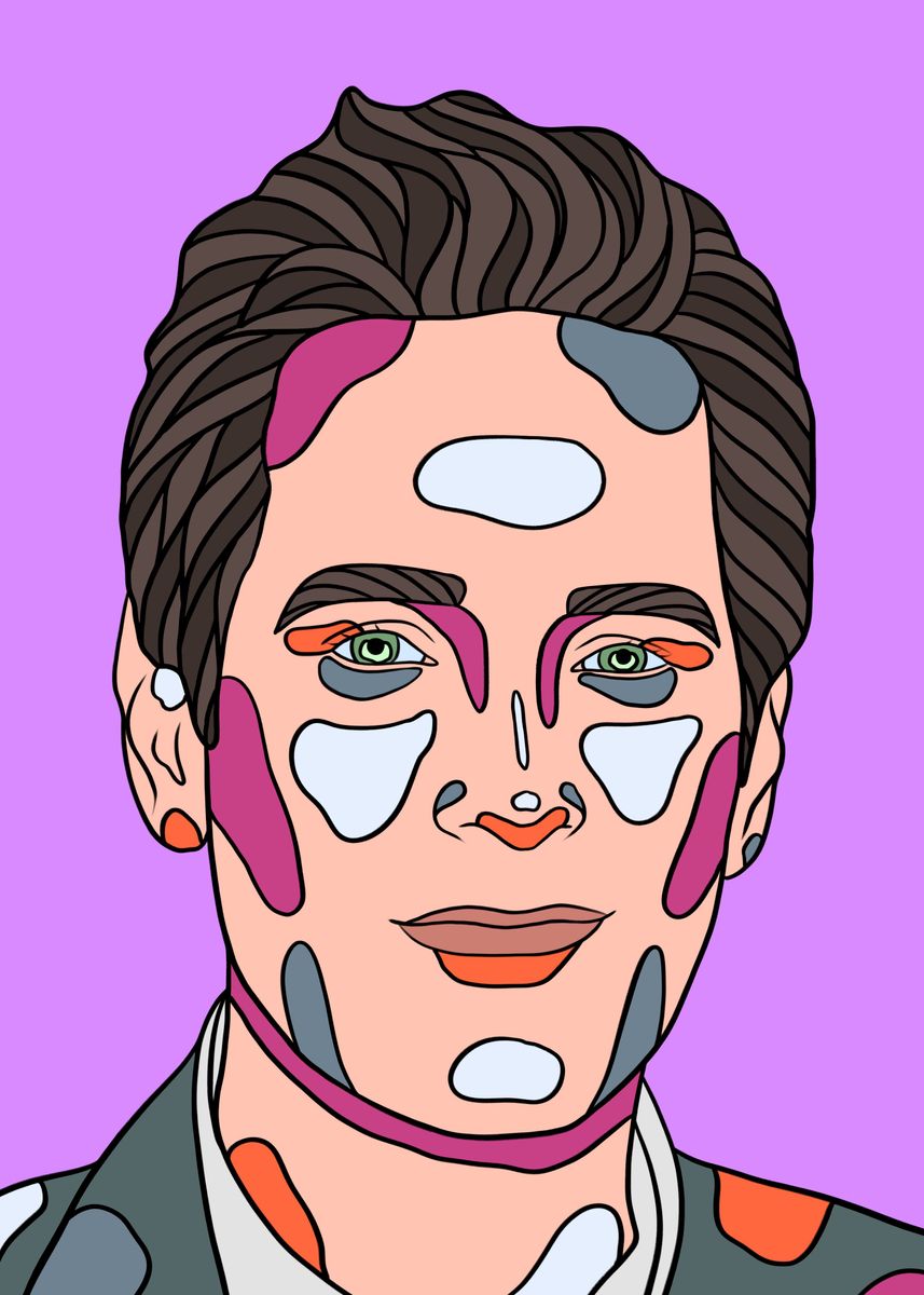 'Paul Rudd' Poster, picture, metal print, paint by sekarayu | Displate