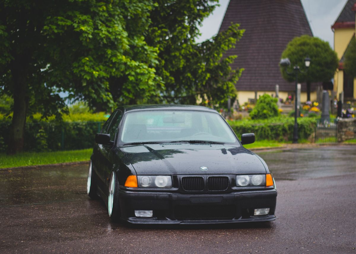 'BMW E36 M3' Poster by Supri GTR | Displate