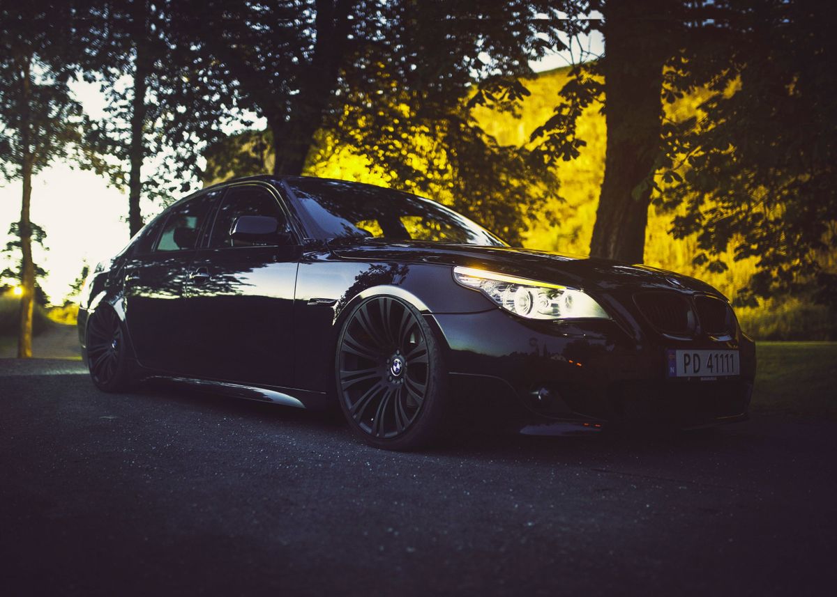 'bmw' Poster by Horror Cars | Displate