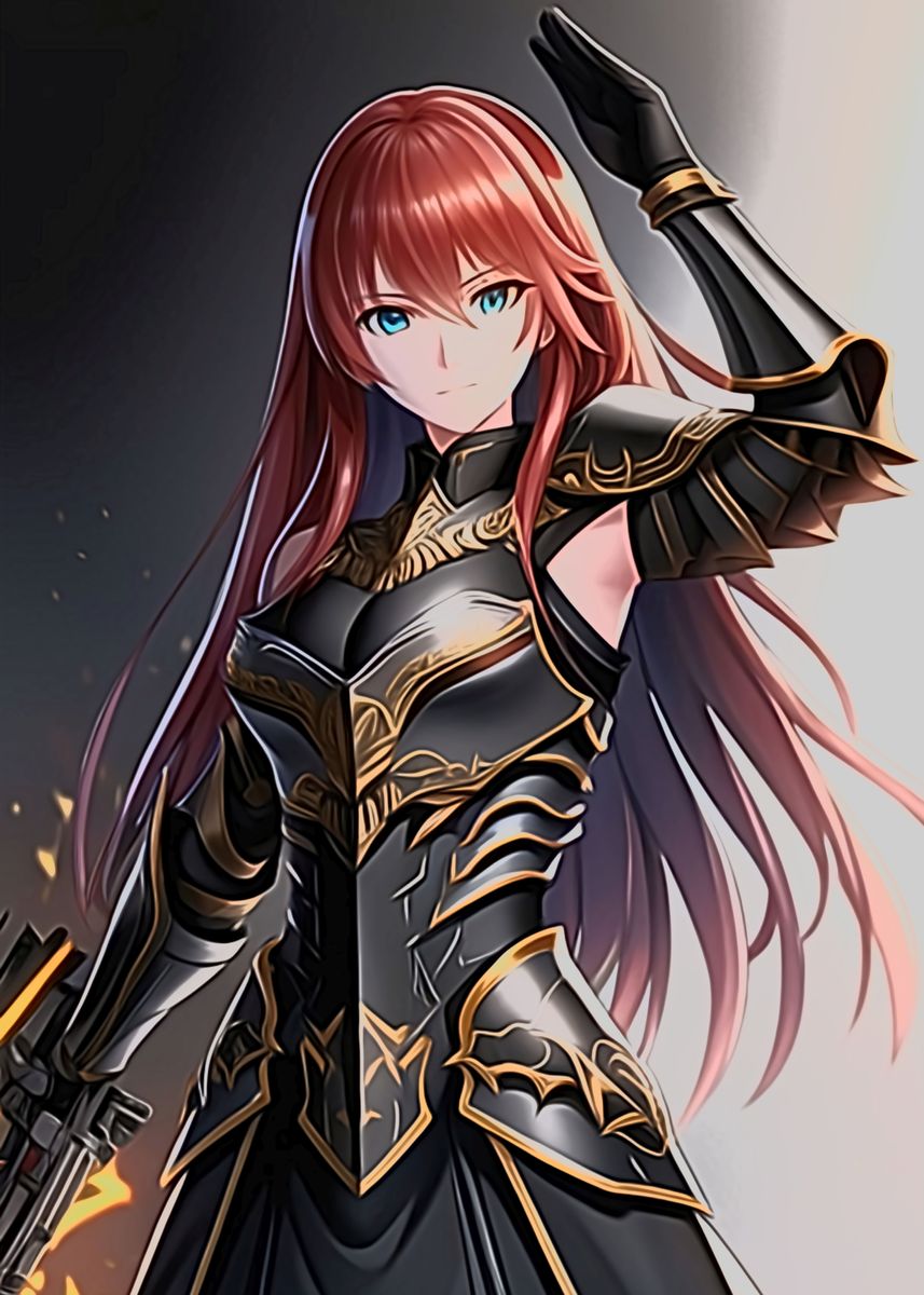 'Anime 2' Poster, picture, metal print, paint by PictureArtFantasy ...