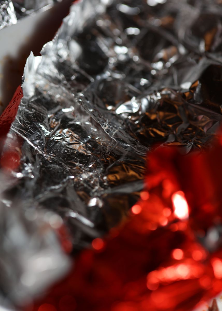 'Aluminum foliage close up' Poster, picture, metal print, paint by ...