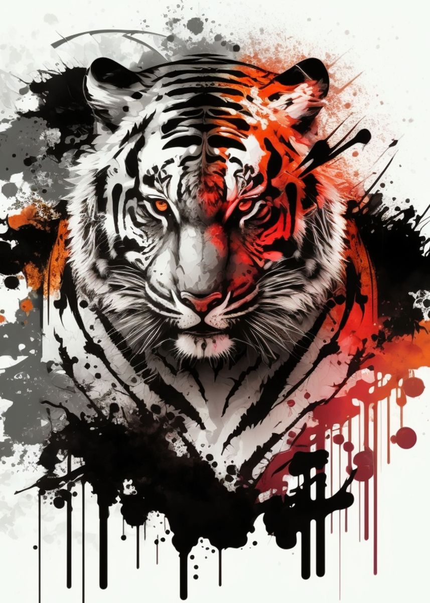 'Animals' Poster, picture, metal print, paint by Dais adamDai | Displate