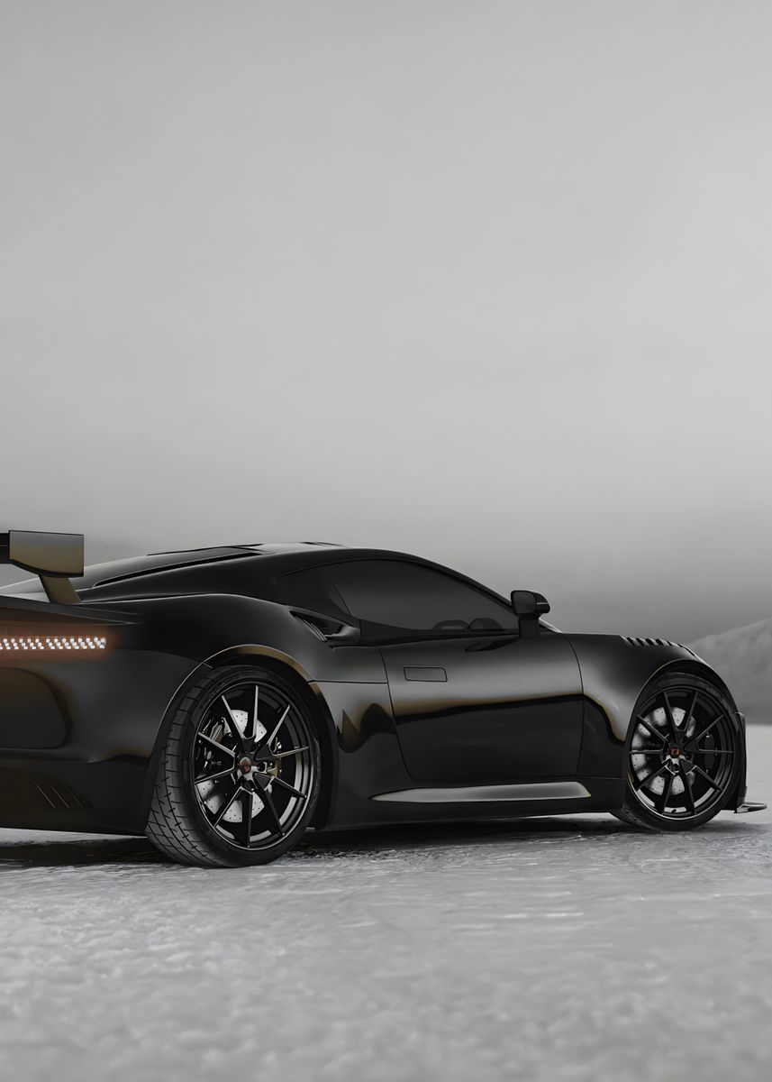 'car' Poster, picture, metal print, paint by Recca | Displate