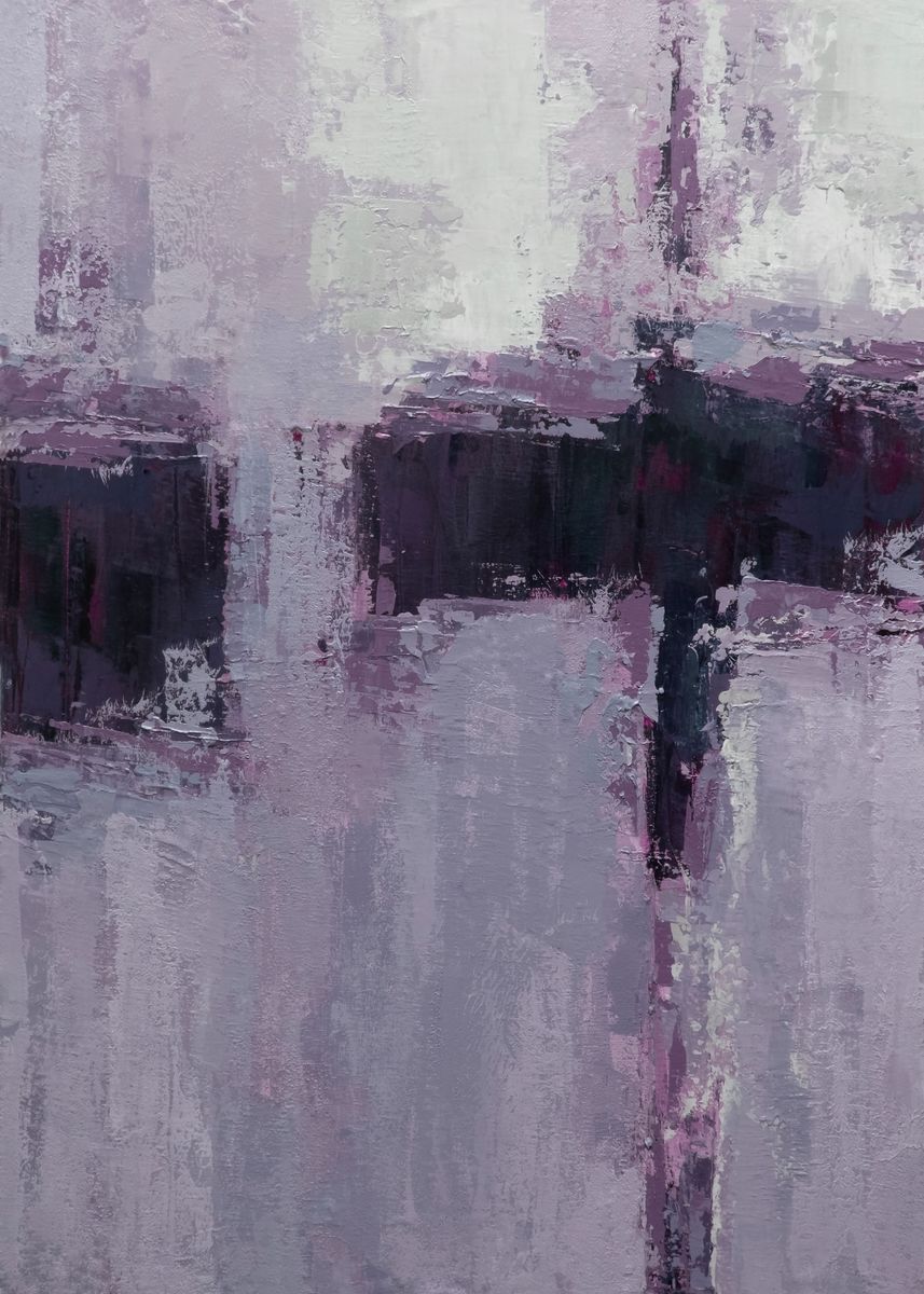 'Violet art' Poster, picture, metal print, paint by Ela Szczepaniak ...