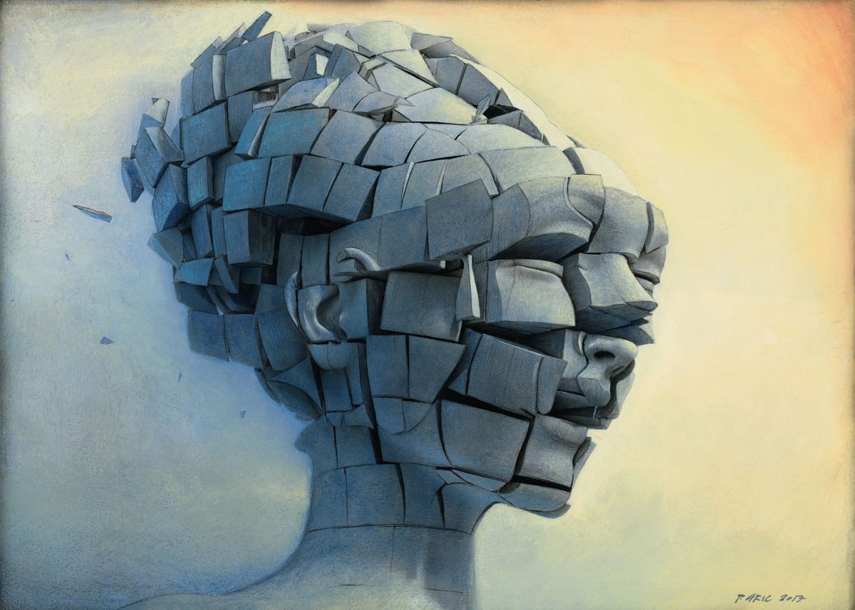 'Dissolution of Ego VI' Poster by Peter Gric | Displate