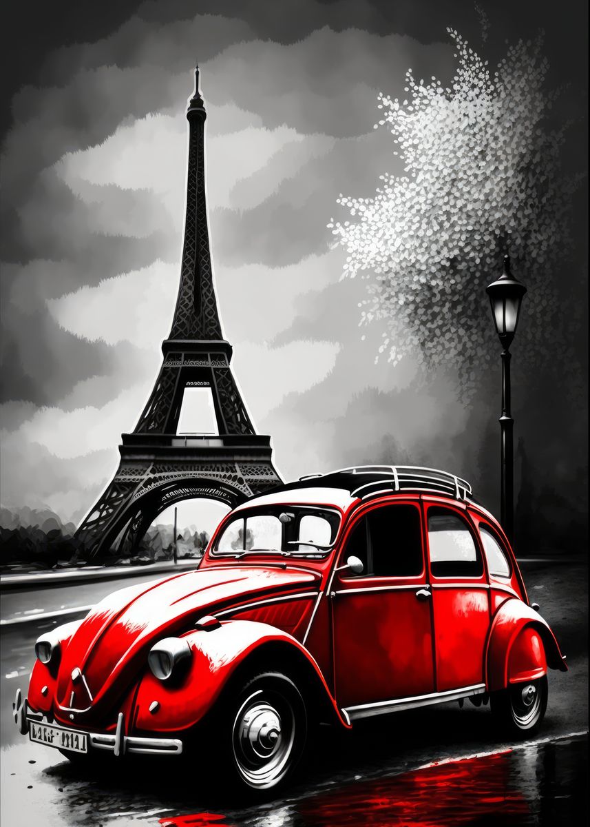 'Street Art Paris' Poster, picture, metal print, paint by Anxhela Sufa ...
