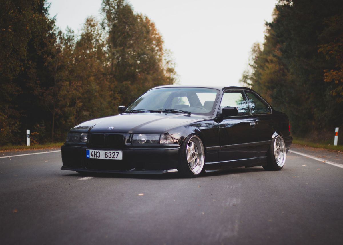 'BMW 3 series E36' Poster by Supri GTR | Displate