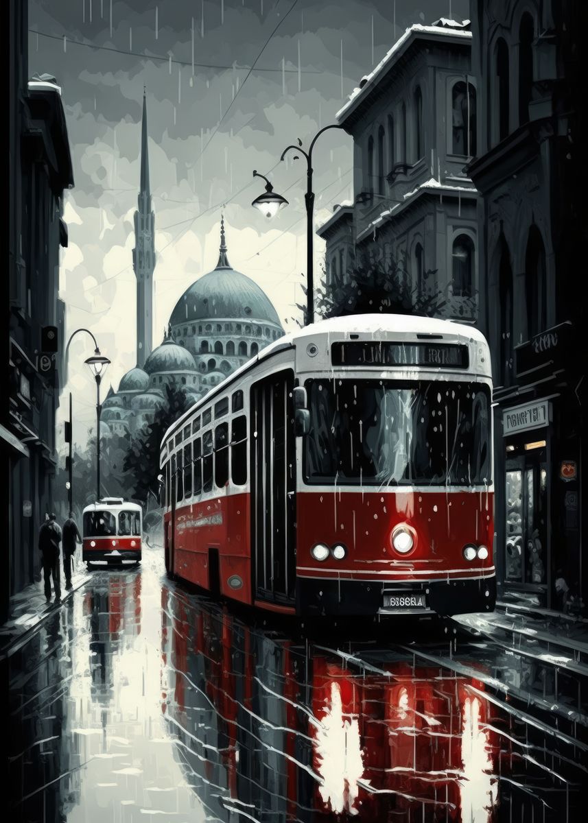 'Street Art Istanbul' Poster, picture, metal print, paint by Anxhela ...