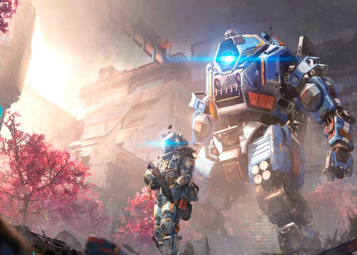 'Titanfall' Poster by Lai Majnun | Displate