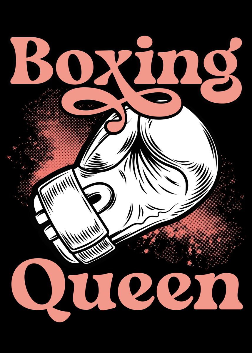 'Boxing queen' Poster by BeMi | Displate