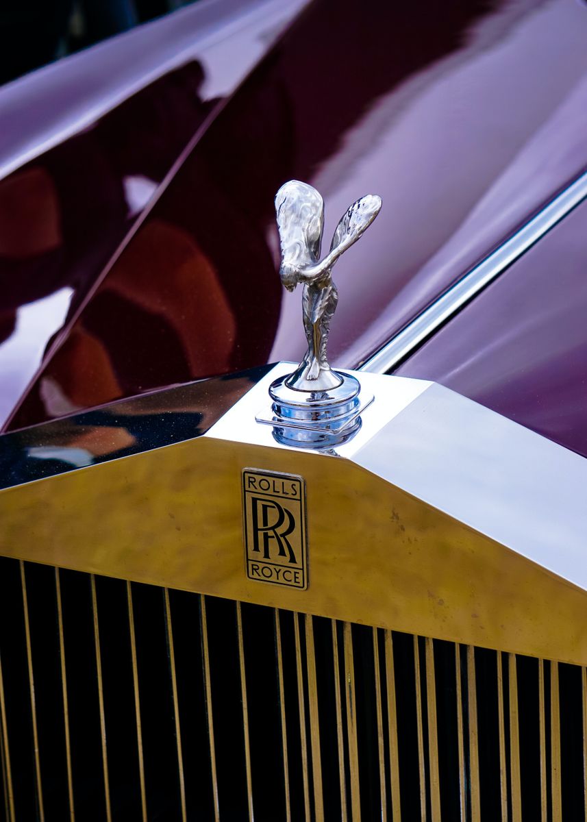 'Rolls Royce Angel Mount' Poster, picture, metal print, paint by Sam ...