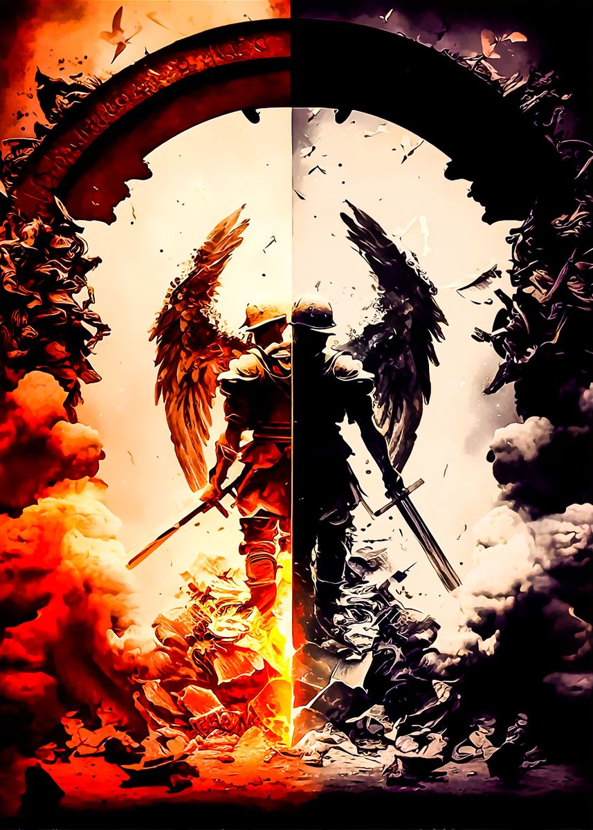 'Soldier' Poster, picture, metal print, paint by Maver File | Displate