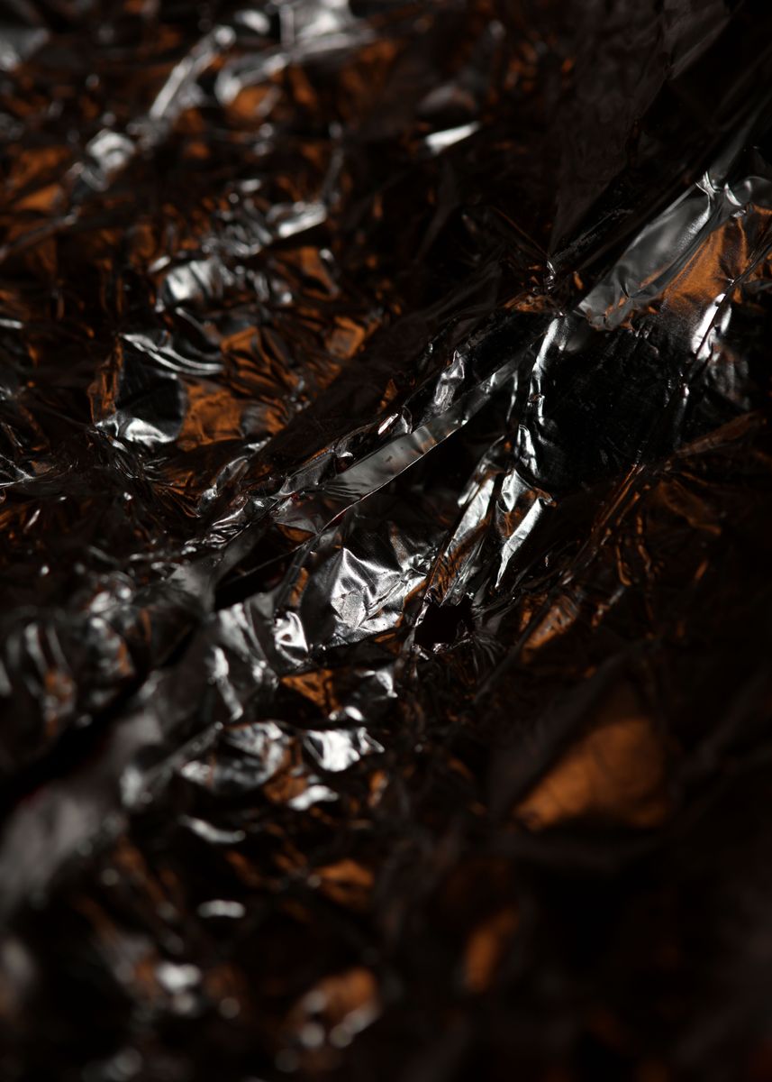 'Aluminum foliage close up' Poster, picture, metal print, paint by ...