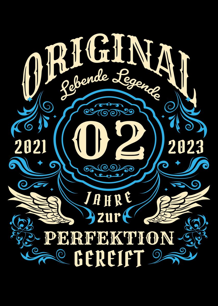 'Original Lebende Legenden' Poster, picture, metal print, paint by Bombdesign | Displate