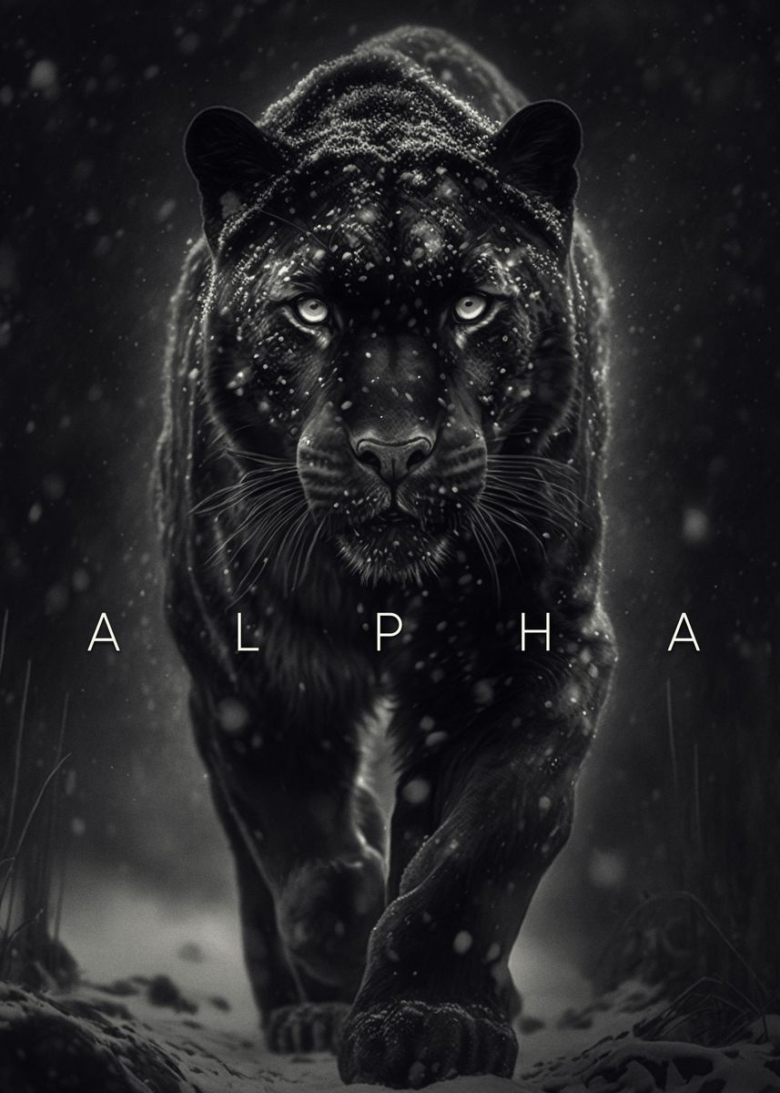 'Alpha' Poster, picture, metal print, paint by nogar007 | Displate