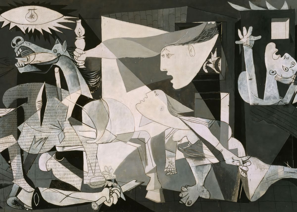 'Guernica Picasso 1937 art' Poster by LCW17 | Displate