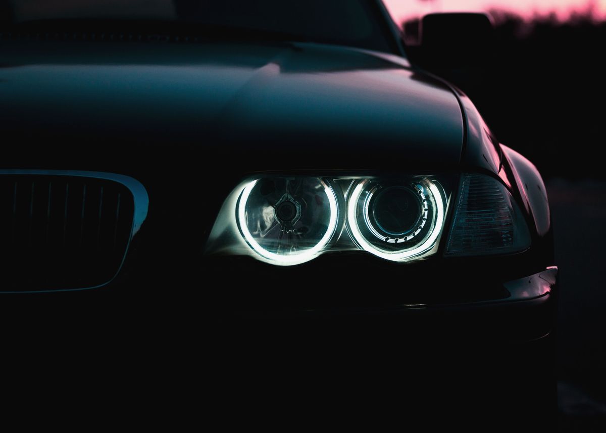 'E36 Angel eye ' Poster by FotoKonzepte | Displate