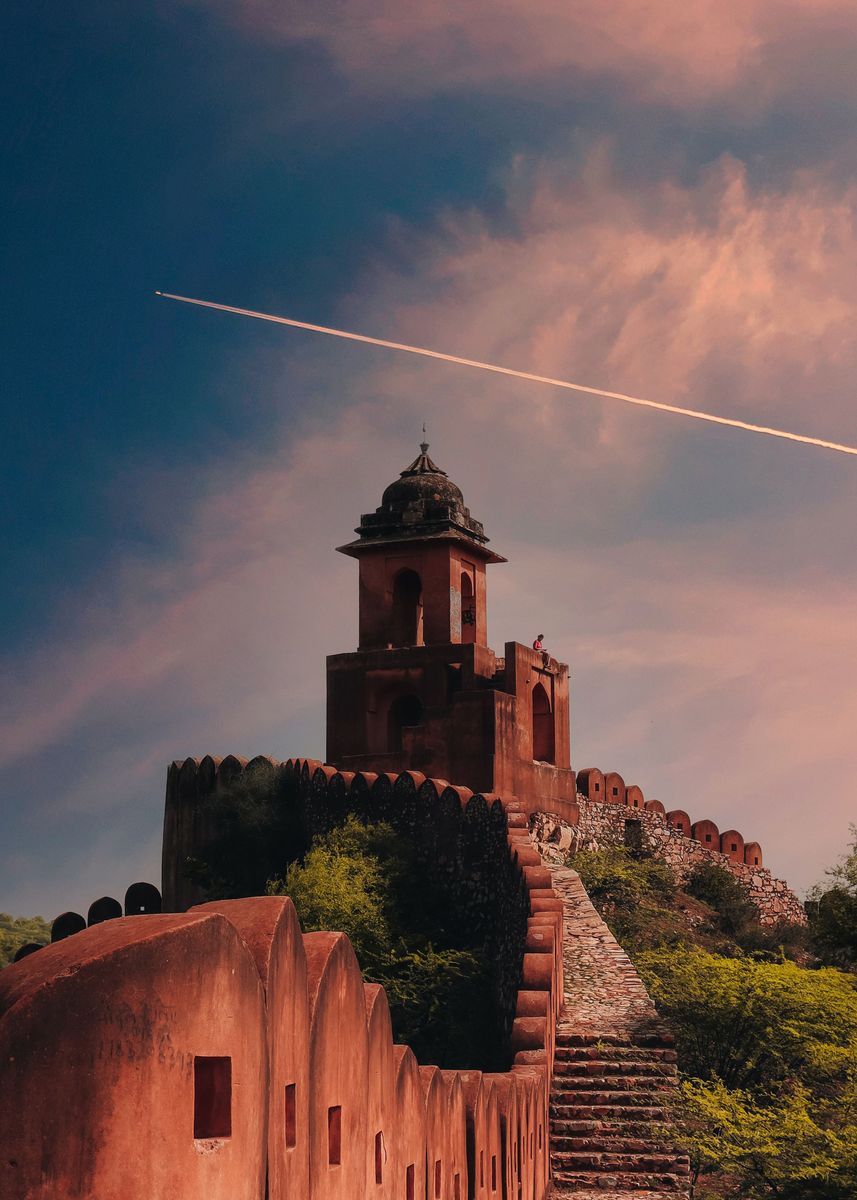 'Jaipur rj' Poster, picture, metal print, paint by Adney | Displate