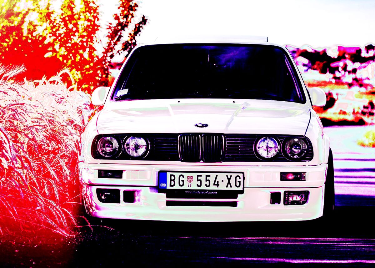 'bmw' Poster by Spot Cars | Displate