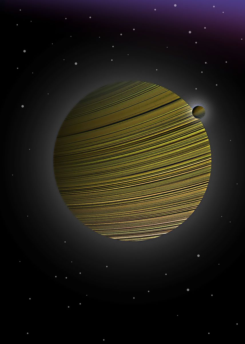 'partial planet' Poster, picture, metal print, paint by hipotermia ...