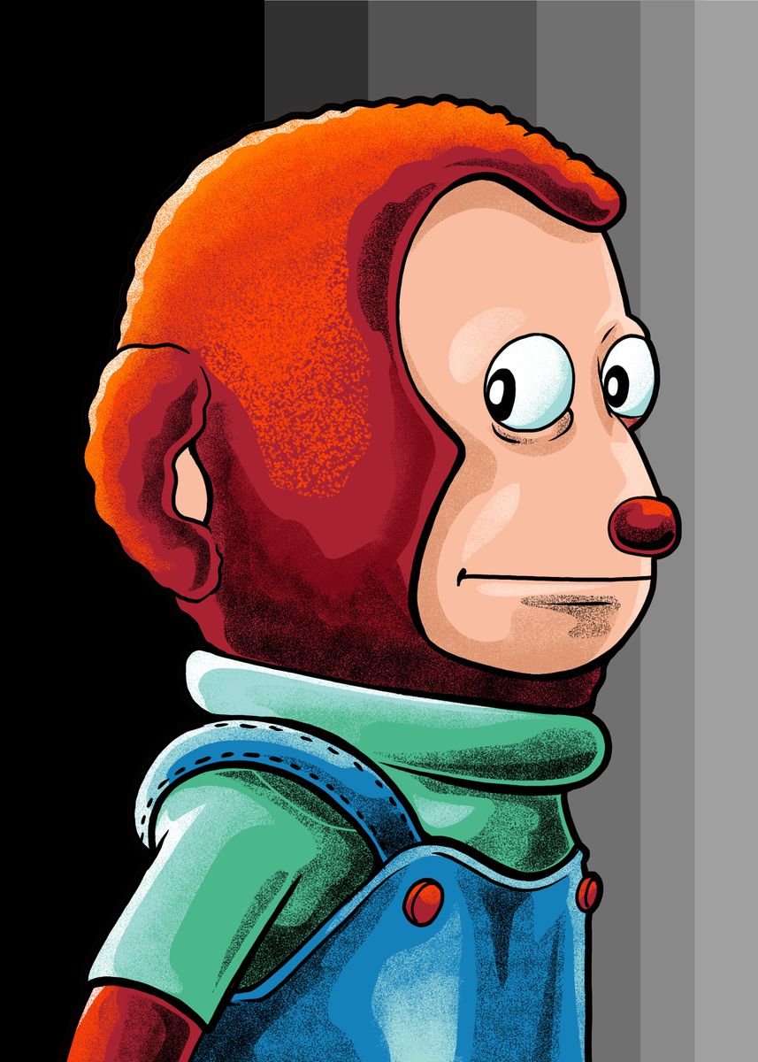 'Awkward Monkey Meme' Poster by Adam Project | Displate