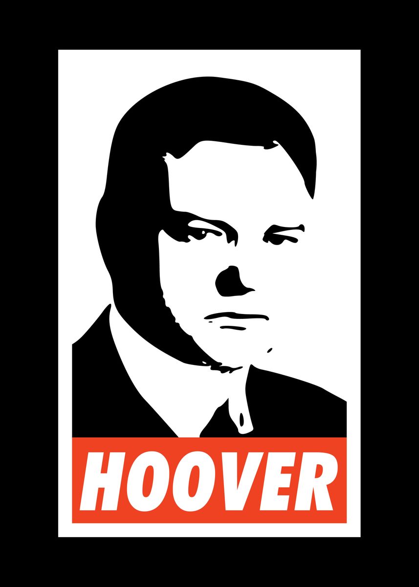 'Herbert Hoover' Poster, picture, metal print, paint by Filip Hellman ...